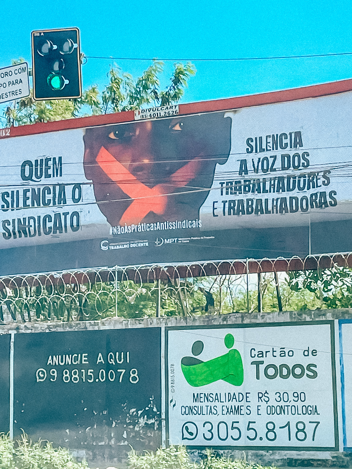Liberdade sindical não se negocia: campanha do Fórum Estadual do Trabalho Decente, em parceria ...